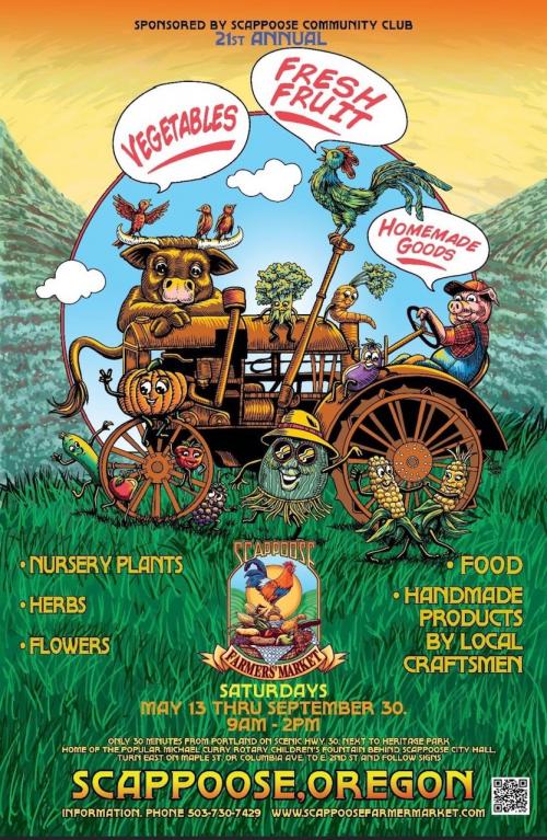 Scappoose Farmers' Market | City of Scappoose Oregon